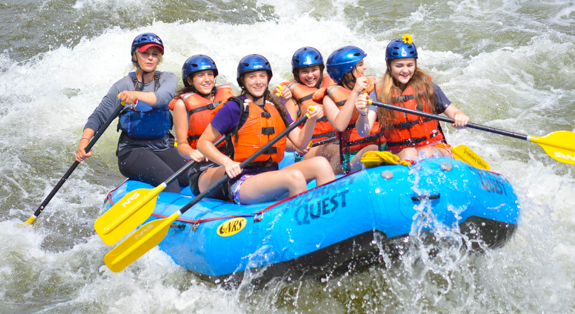 Rafting and Adventure Trips for American Heritage Girls | Journey Quest