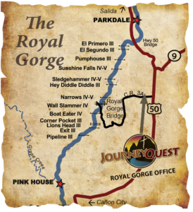 Raft Royal Gorge | Colorado Whitewater Rafting | Journey Quest