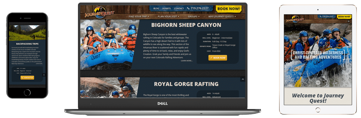 Take a tour of our new website & tell us what you think! | Journey Quest